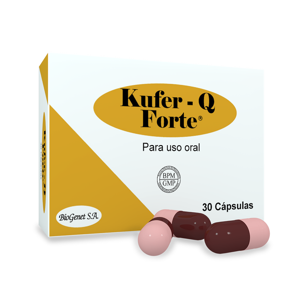KUFER Q FORTE CAP 140/10MG CAJ*30 - Farmacias El Cisne